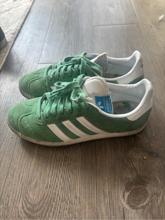 adidas | Shoes | Adidas Green Suede Gazelle Sneakers | Poshmark